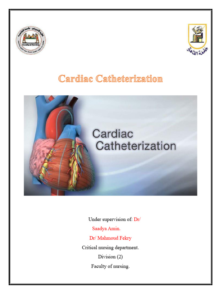 Cardiac Catheterization Overview | PDF | Heart | Stent