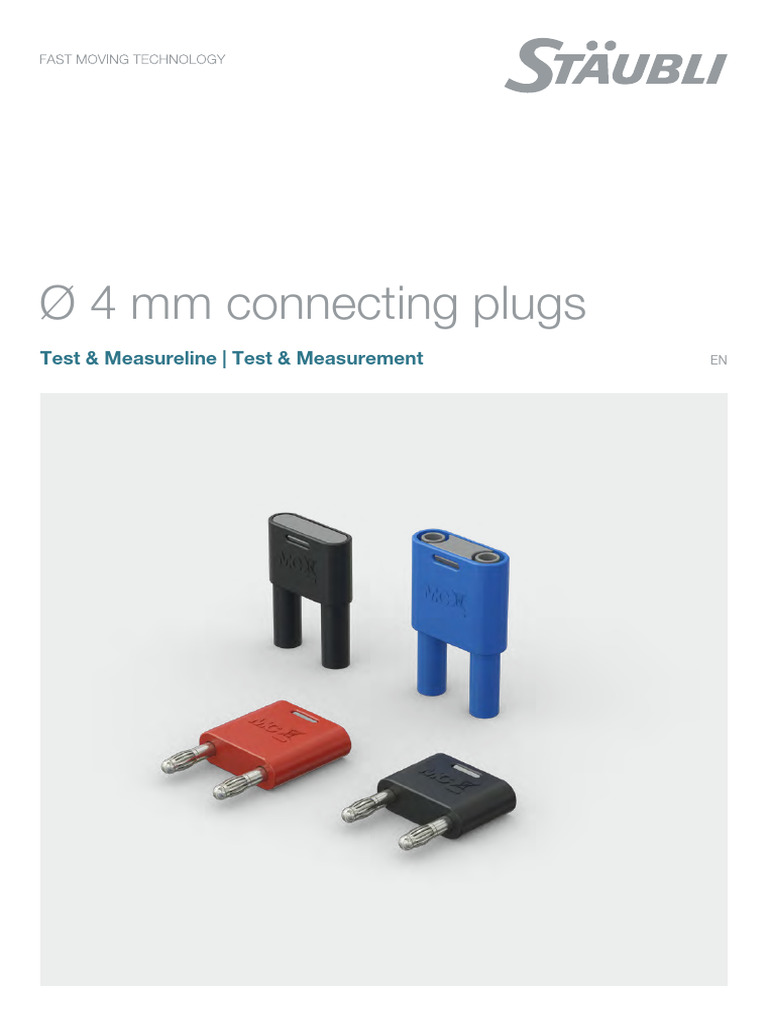 Staubli Euy | Download Free PDF | Ac Power Plugs And Sockets | Equipment