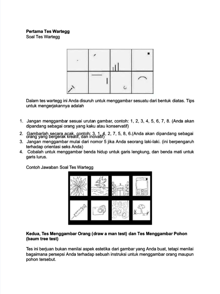 PDF Tes Wartegg - Compress | PDF
