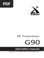 Xiegu G90: FT8 Setup Guide | PDF | Bandwidth (Signal Processing ...
