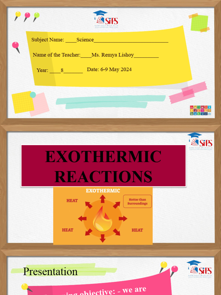 Exothermic vs. Endothermic Reactions | PDF | Combustion | Chemical ...