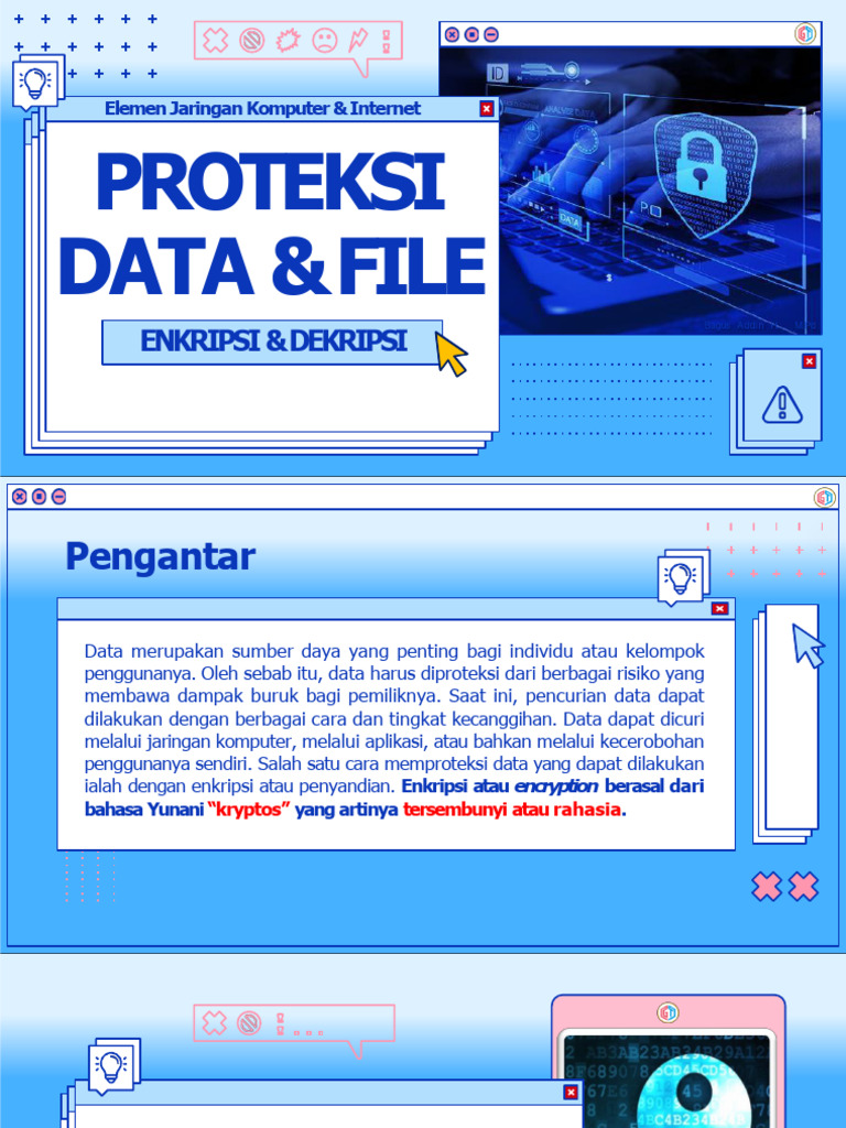 NH-Enkripsi Proteksi Data Dan File | PDF | Game & Aktivitas | Komputer