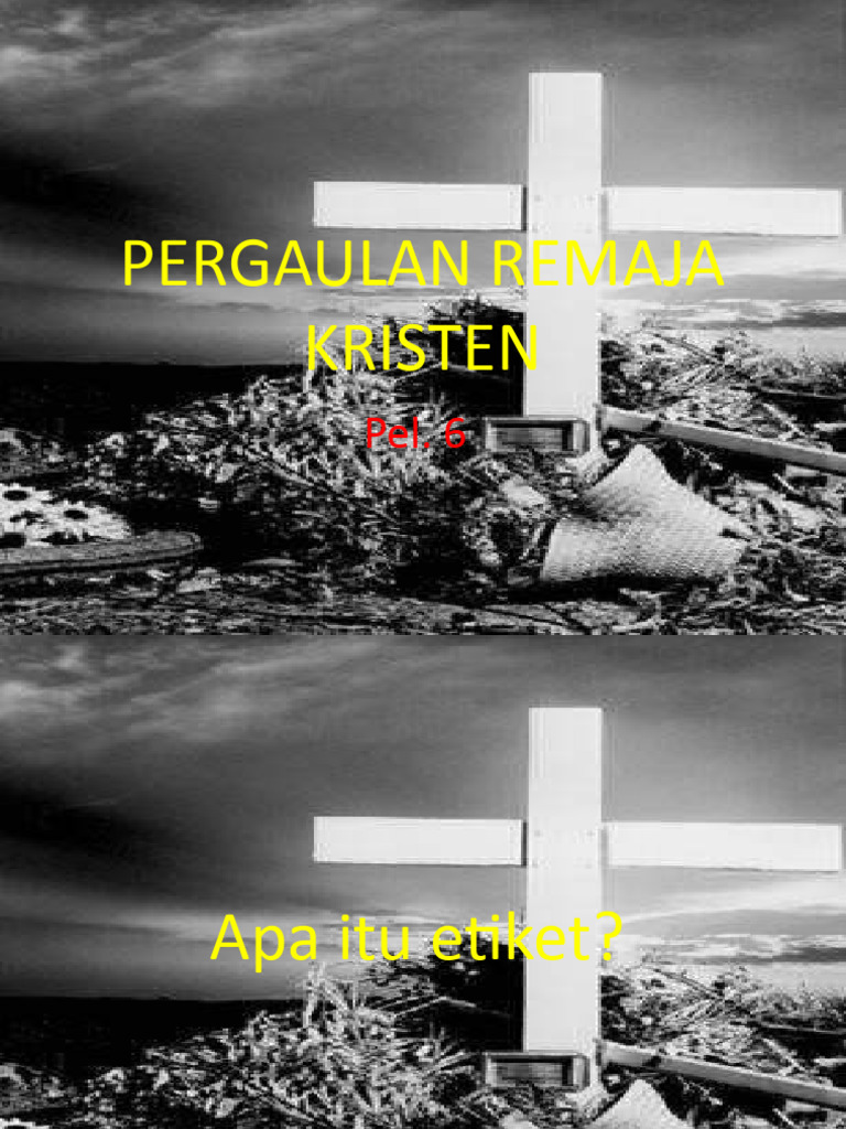 Pergaulan Remaja Kristen | PDF