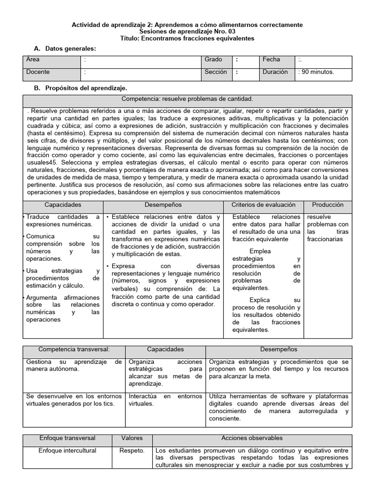 5° Sub Act-6 Mat Act-1 Exp-4 | PDF | Números | Decimal