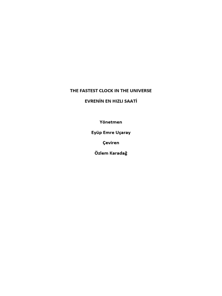 Philip Ridley - Pitchfork Disney (Kainatın en Hızlı Saati) | PDF