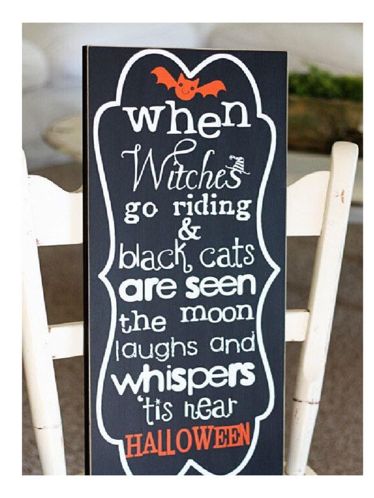 Halloween Printables Word Format | PDF