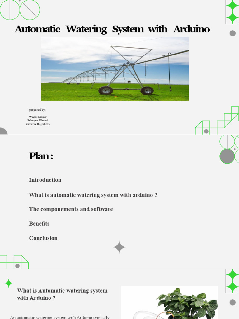 Automatic System | PDF | Arduino | Irrigation