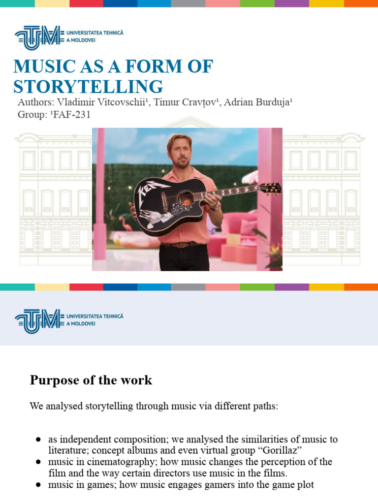 Music's Role in Storytelling Across Media | PDF | Storytelling