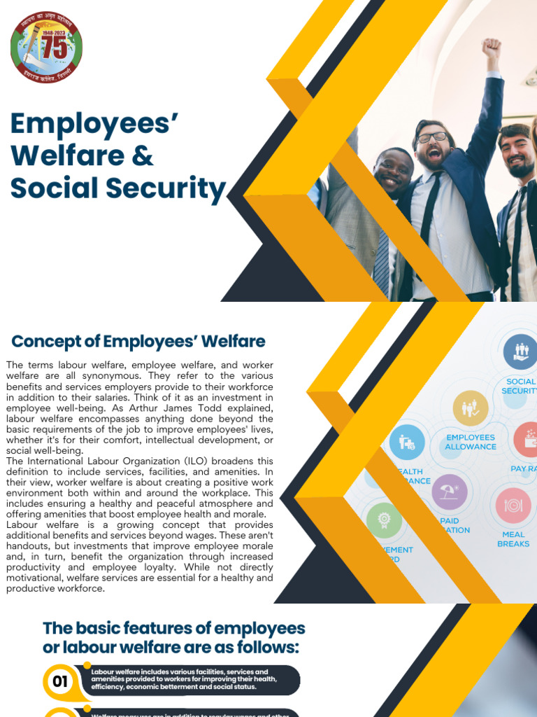 Employee Welfare and Social Security Overview | PDF | Welfare | Employment