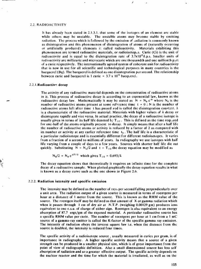 Radioactivity | PDF | Radioactive Decay | Gamma Ray