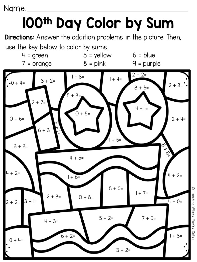 100th Day Freebies | PDF | Computing