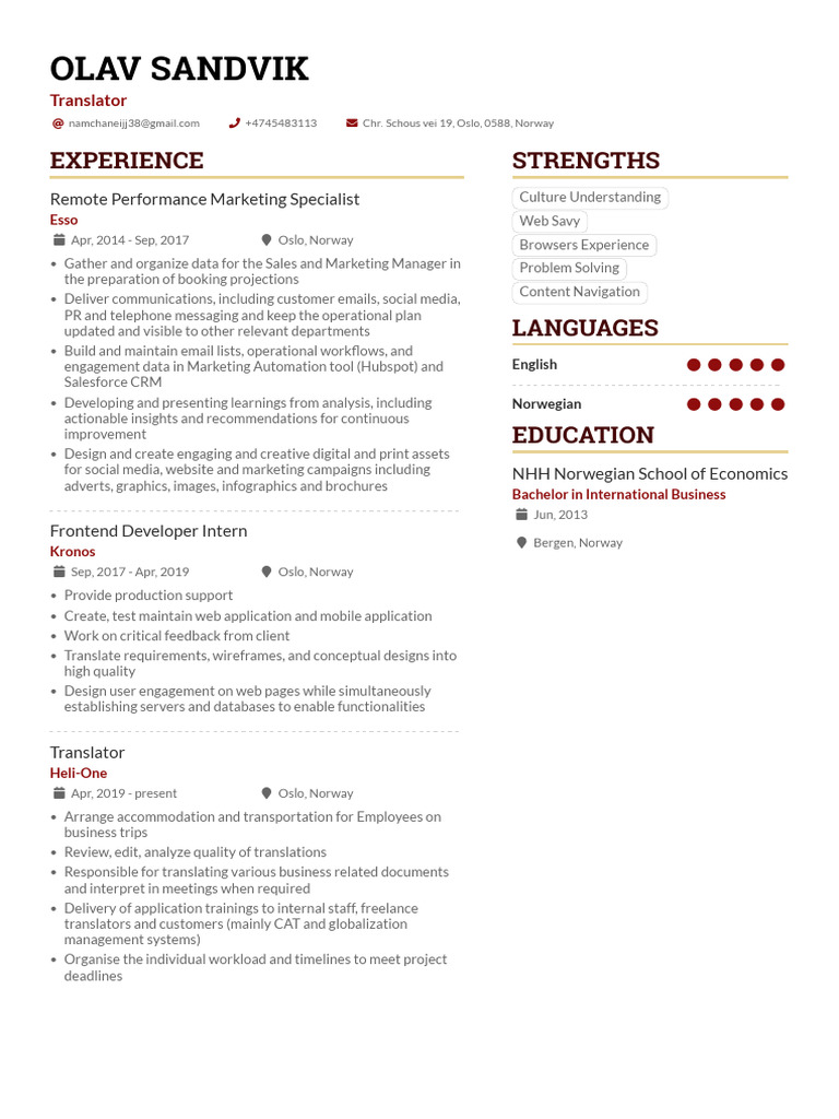 Olav Sandvik | PDF | World Wide Web | Internet & Web