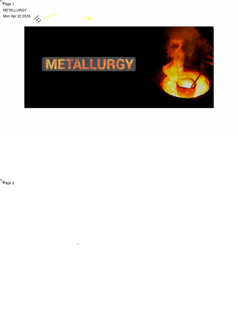Metallurgy | PDF