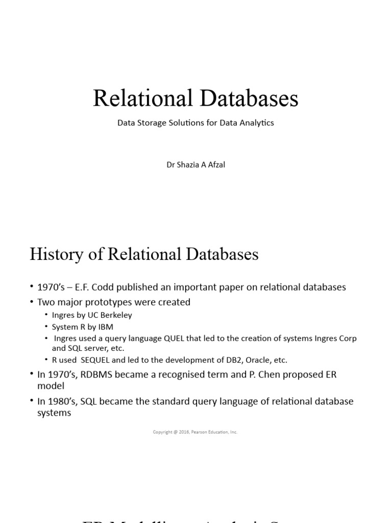 Relational Databases Download Free Pdf Relational Database Databases
