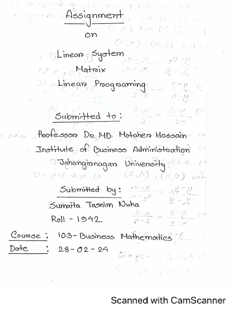 1942 Sumaita Tasnim Assignment 2 2 | PDF