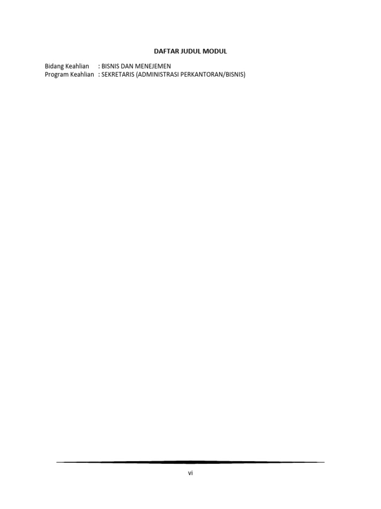 Daftar Judul Modul | PDF | Komputer | Teknologi & Rekayasa