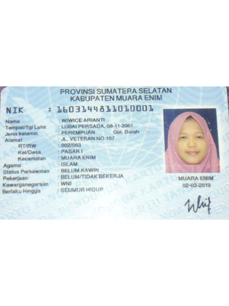 KTP Wiwit | PDF
