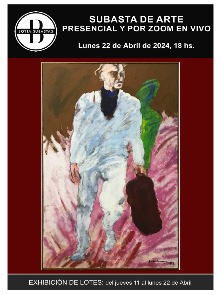 Catalogo Subasta Botta Abril 2024 | PDF | Subasta