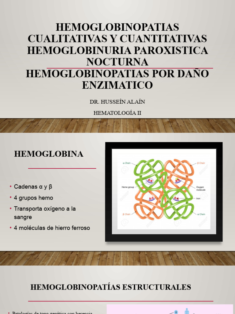 Hemoglobinopatias Cualitativas y Cuantitativas | PDF | Enfermedades y trastornos ...