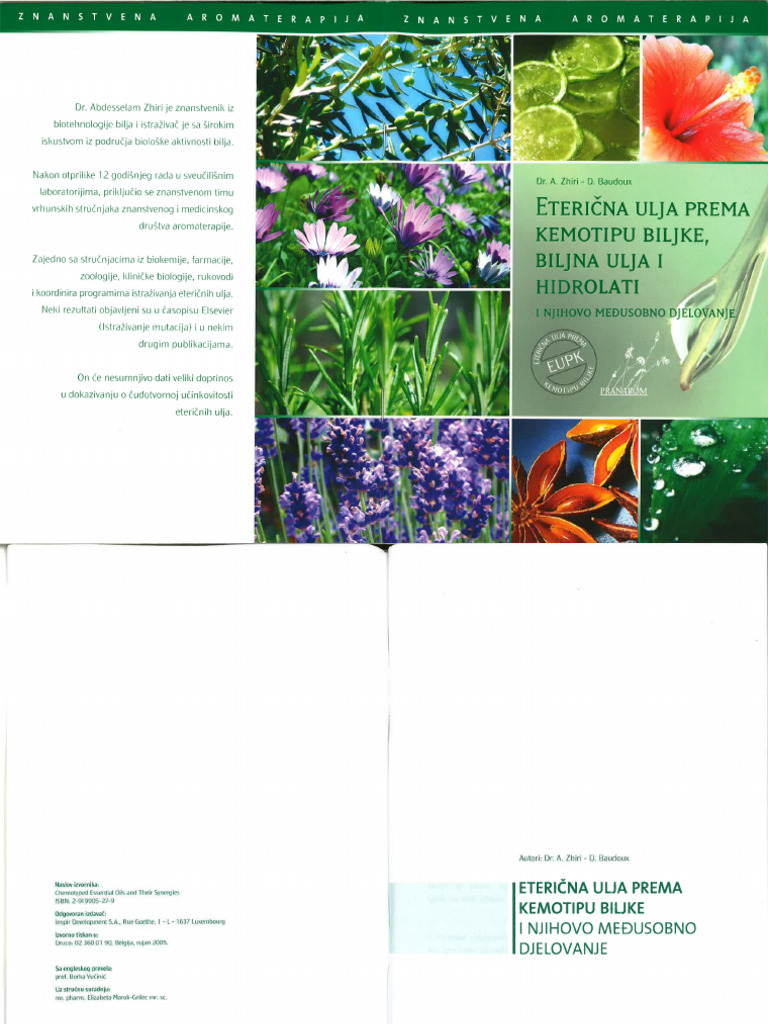 Eterična Ulja Prema Kemotipu | PDF