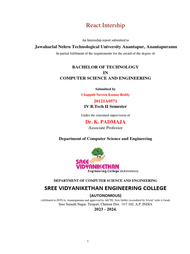 Internship PDF Fin | PDF | Document Object Model | Java Script Internship PDF Fin | PDF | Document Object Model | Java Script