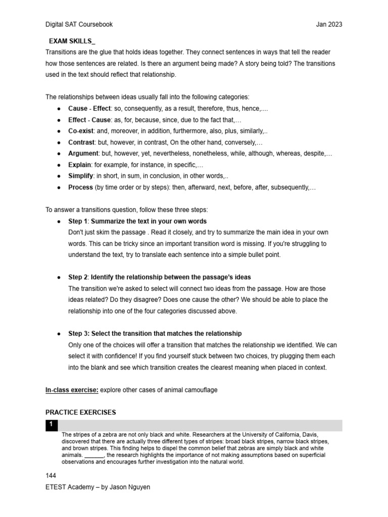 Transition | PDF | Cognitive Science | Cognition