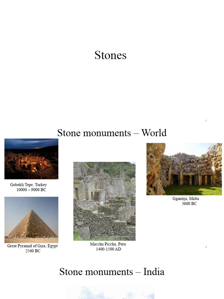 Stones - Part 1 | PDF