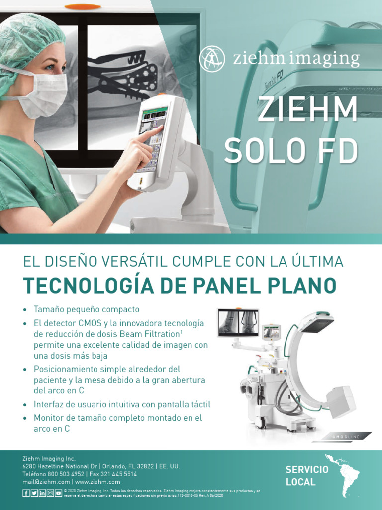 Ziehm Solo FD CASA Spanish v1.00 WEB | PDF | Informática