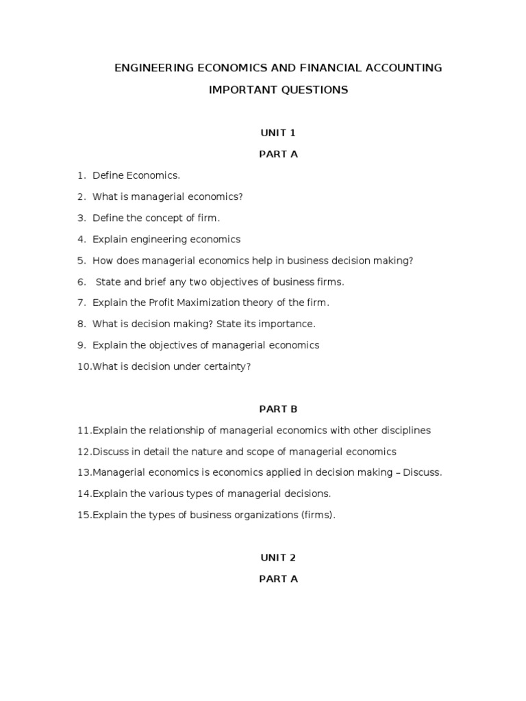 Engineering Economics and Accounting Insights | PDF | Capital Budgeting ...
