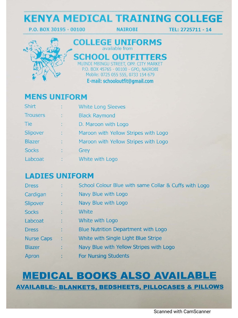 Uniform Requirements | PDF