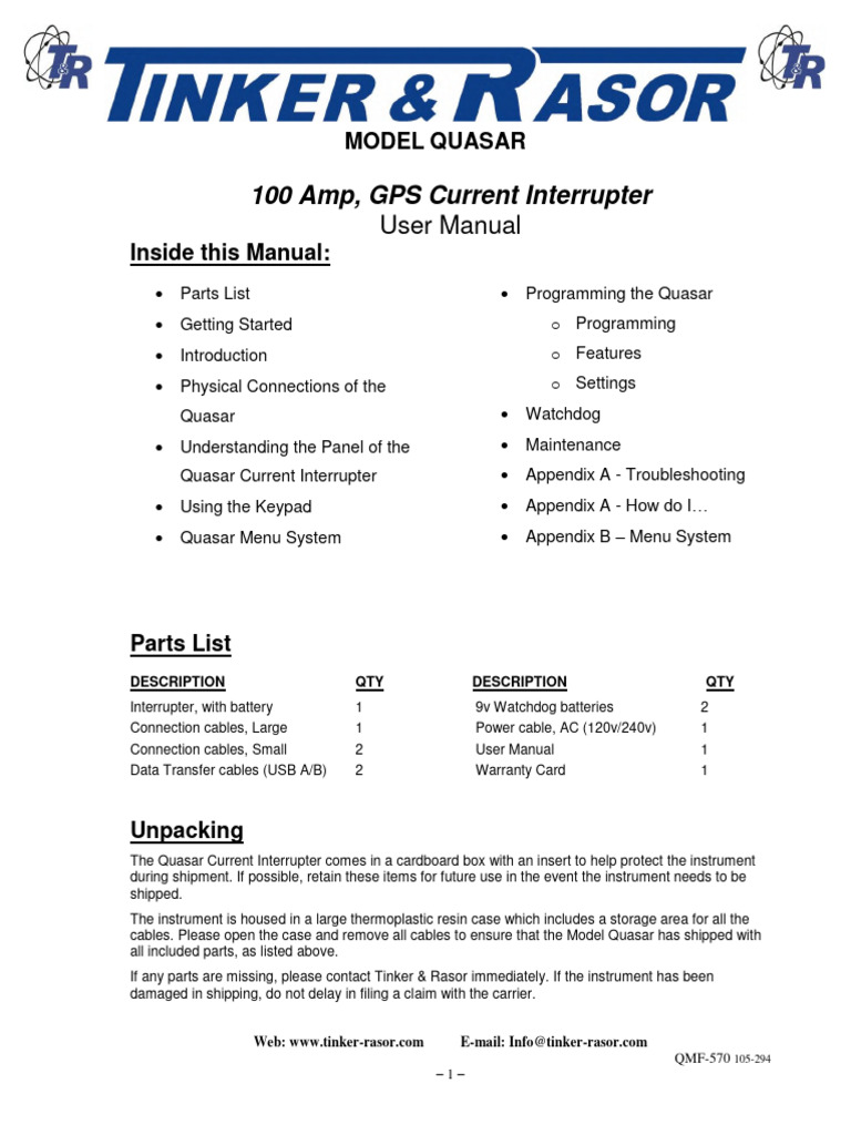 Manual Usuario_Tinker-Quasar | PDF | Usb | Rectifier