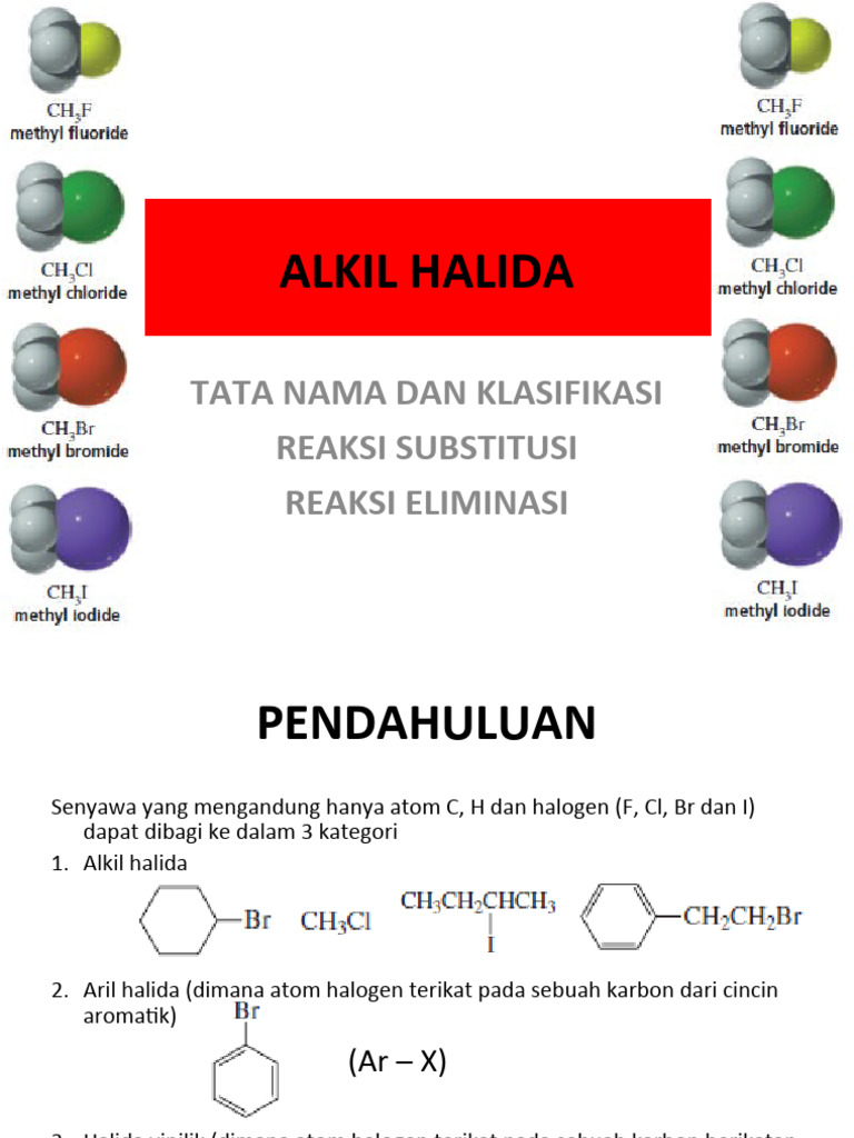 Alkil Halida | PDF