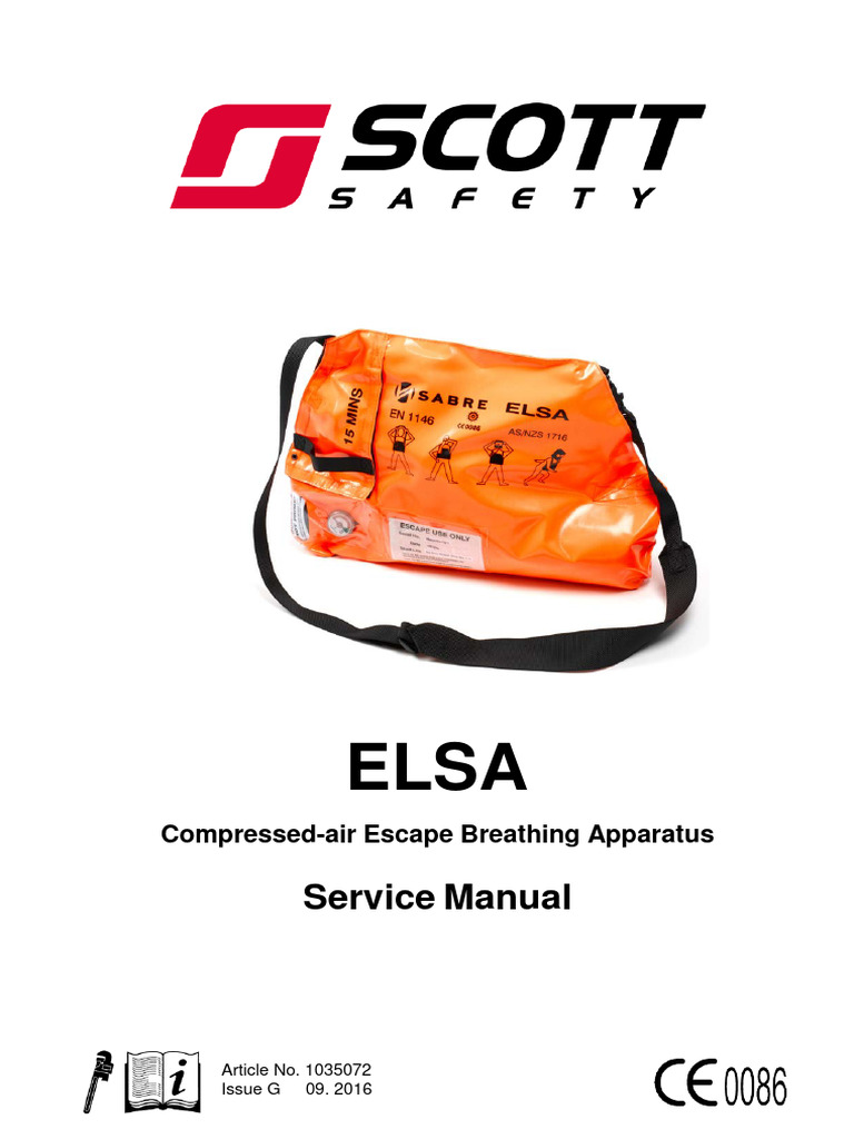 EEBD SCOTT-ELSA Service-Manual | PDF | Piston | Valve