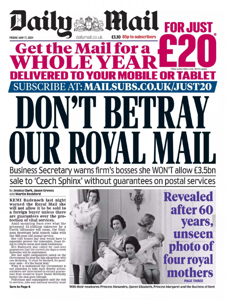 Daily Mail - 1705 | PDF