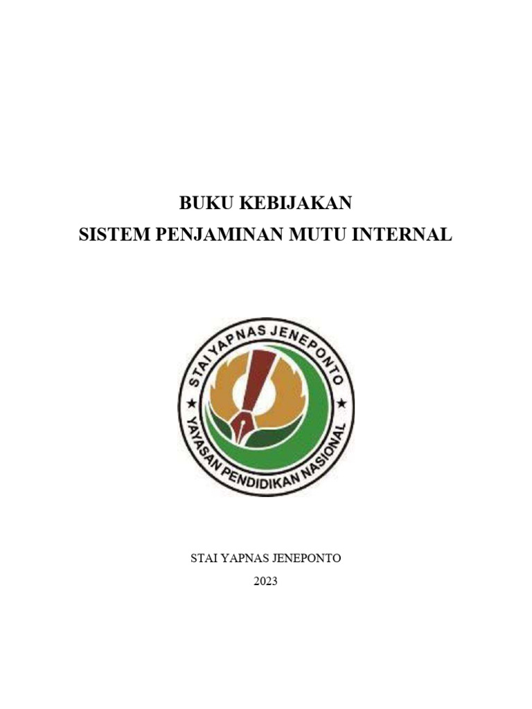 Kebijakan Spmi | PDF