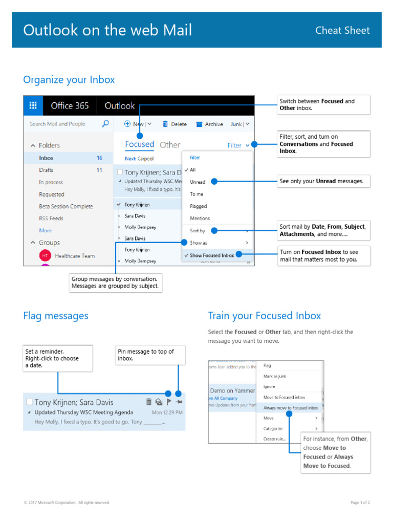 MS Cheatsheet OutlookMailOnline | Download Free PDF | Microsoft Outlook ... MS Cheatsheet OutlookMailOnline | Download Free PDF | Microsoft Outlook ...