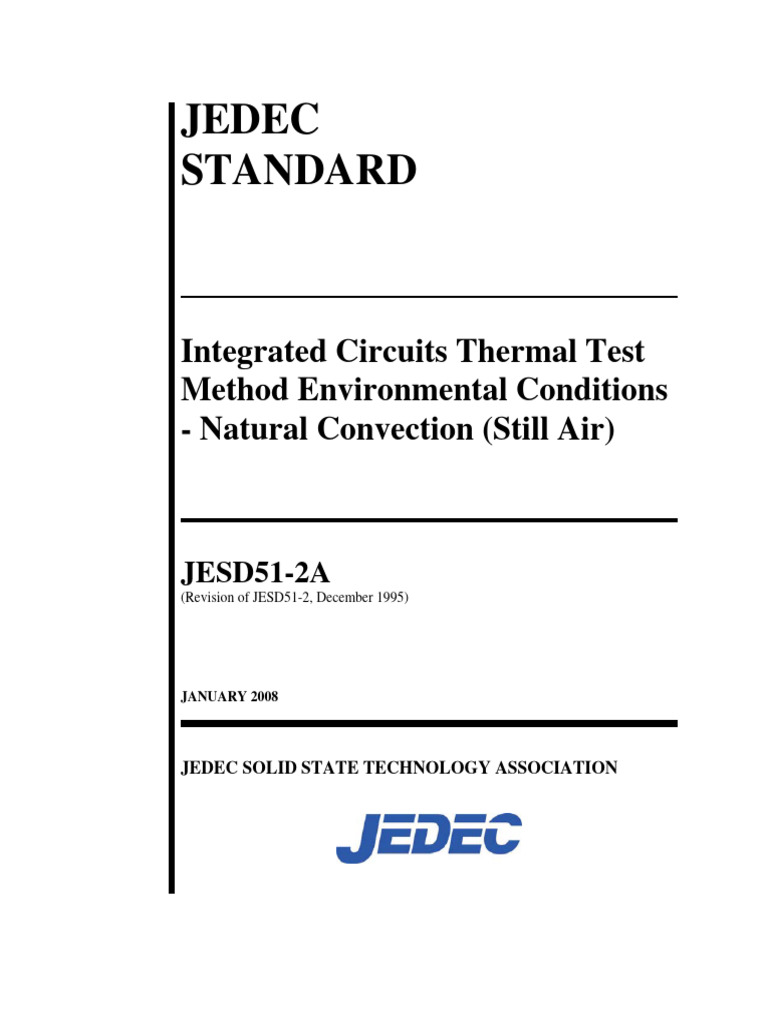Jesd51 2a | PDF | Integrated Circuit | Electrical Resistivity And ...