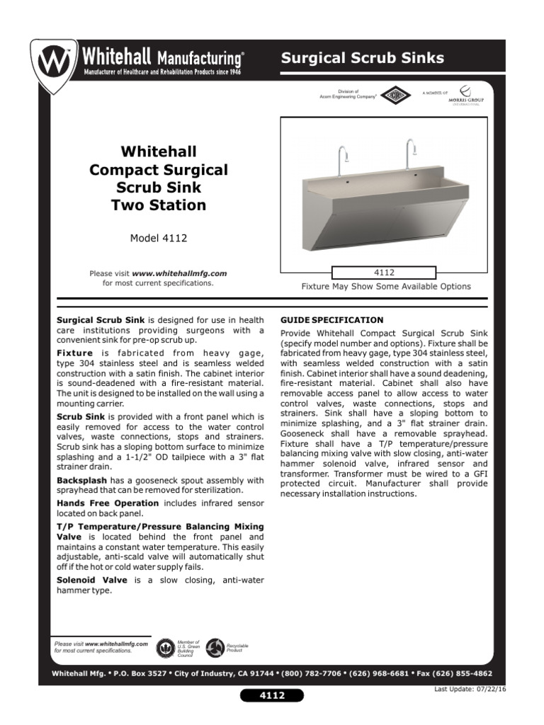 4112 | PDF | Sink | Valve