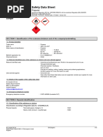 Propane Gas Safety Data Sheet 2024 | PDF | Dangerous Goods | Propane