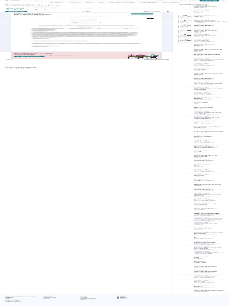 Certificado de Bomberos - PDF | PDF