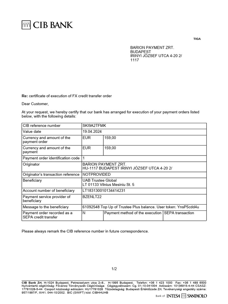 CIB Attachment1 | PDF