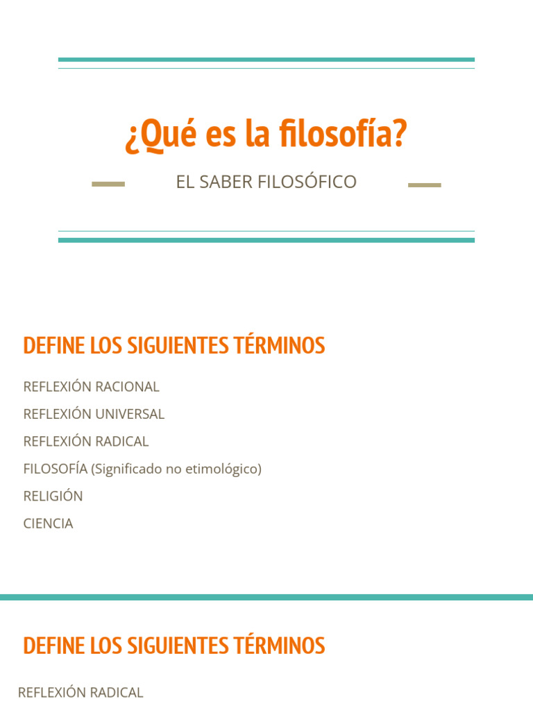 Filosofía | PDF | Conocimiento | Razón