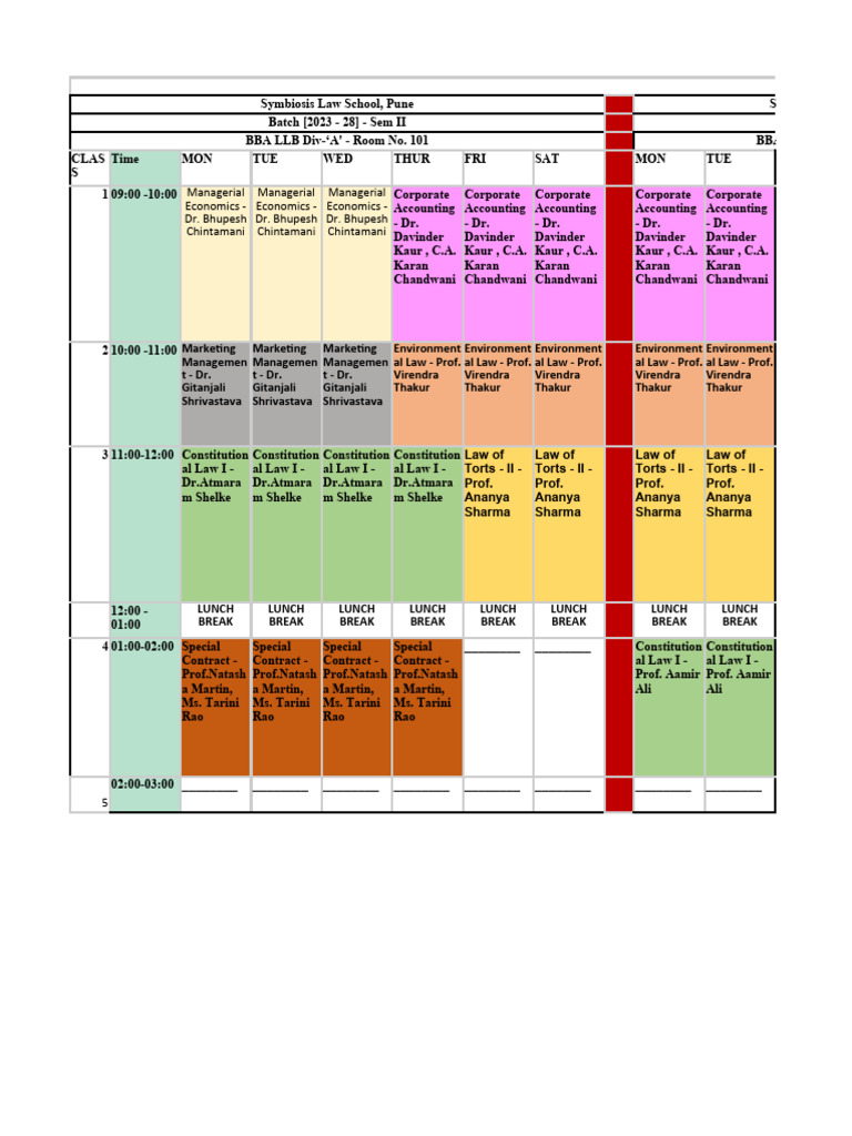 Master Time Table - 8th Feb 2024 | Download Free PDF | Economies | Business