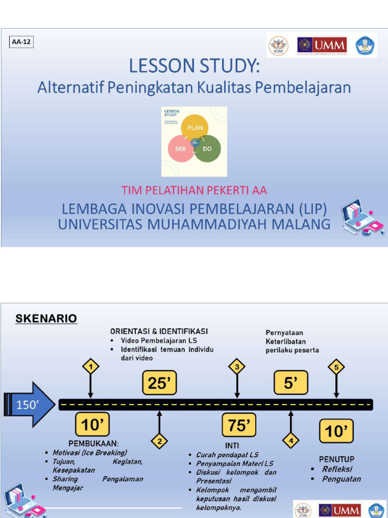 AA-12 Peningkatan Kualitas Pembelajaran Melalui Lesson Study | PDF