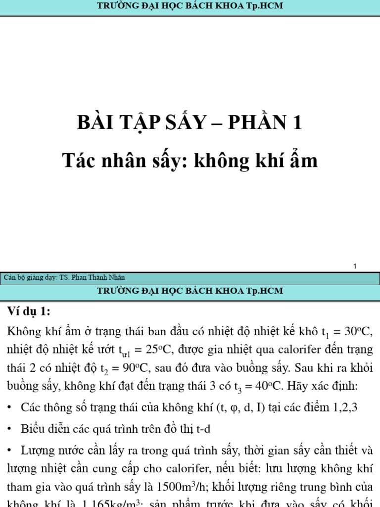 Bai Tap Thiet Bi Say - Phan 1 | PDF