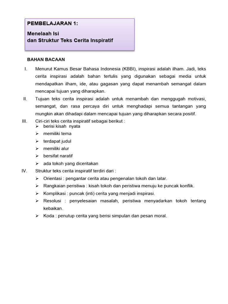 Contoh Bahan Ajar Dan LKPD | PDF