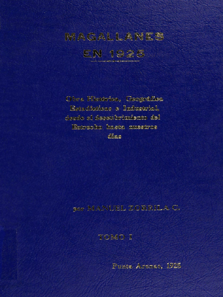Magallanes en 1925 1 | PDF | Tema de investigación | Edad del descubrimiento