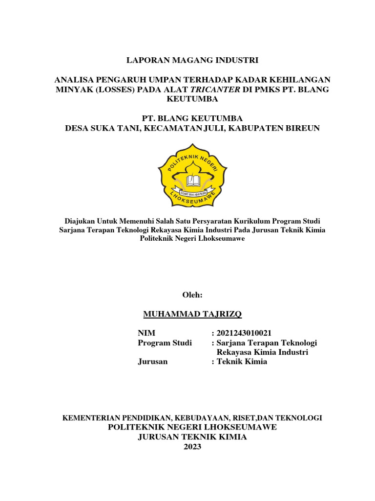 Laporan Magang PT - Cadfem Simulation Technology Indonesia | PDF