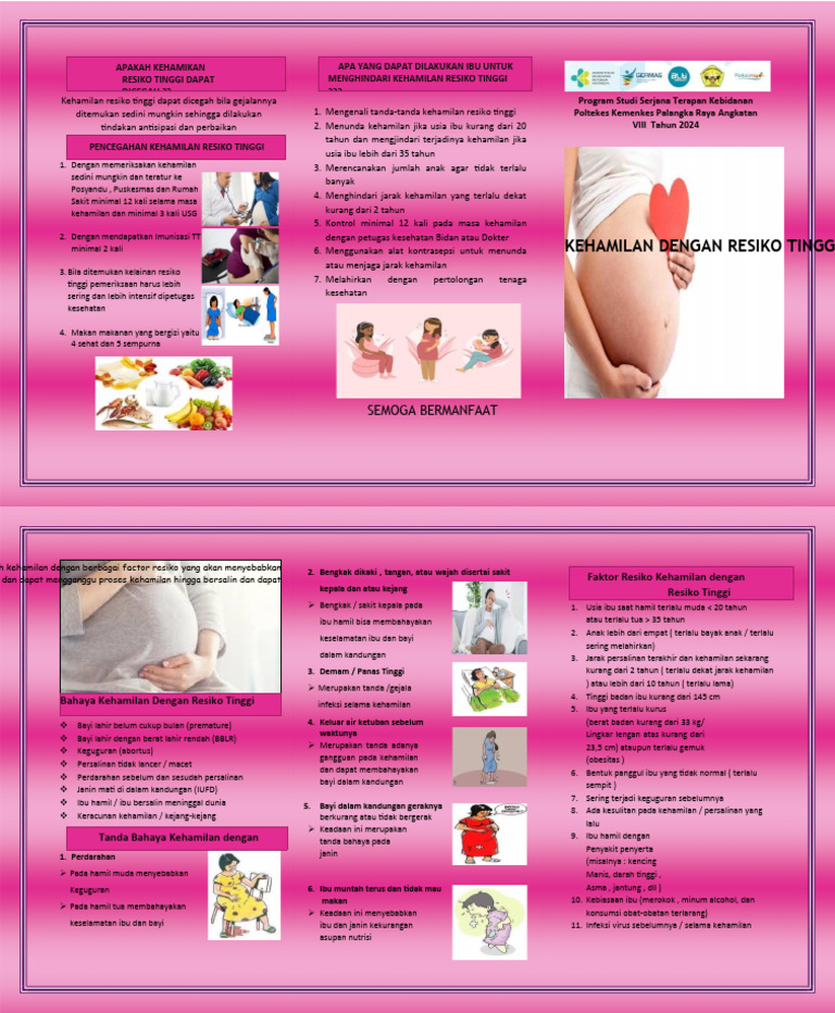 Leafleat Kehamilan | PDF
