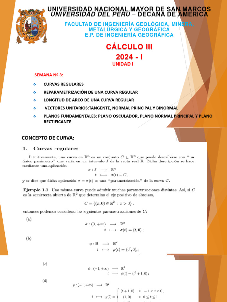 Curvas Regulares | PDF | Curva | Vector Euclidiano